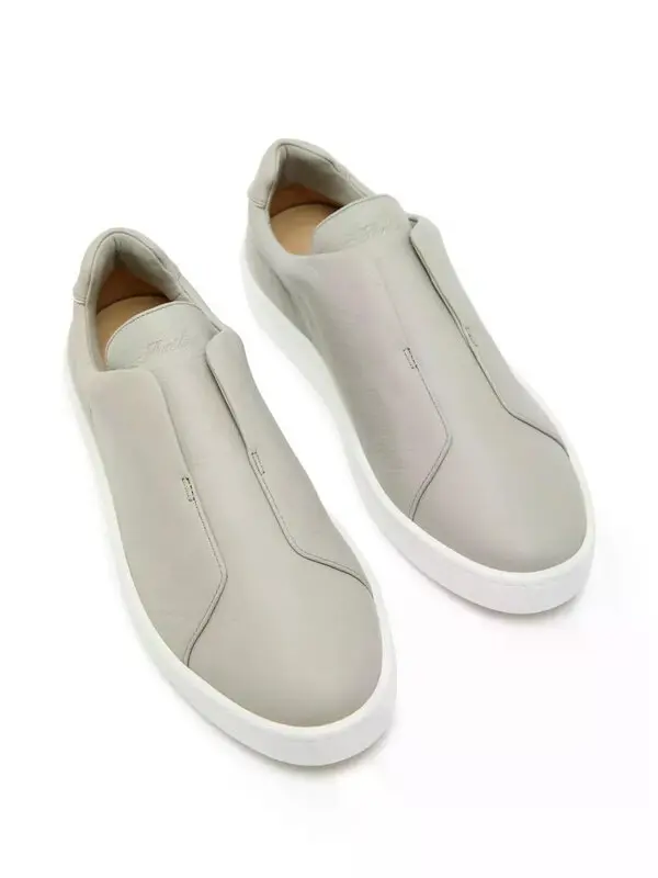 AURELIEN Aur3 Slip-on Sneakers - Grey
