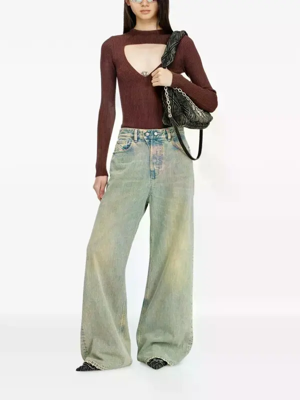 DIESEL® 1996 D-sire 007cy Relaxed Wide-leg Jeans