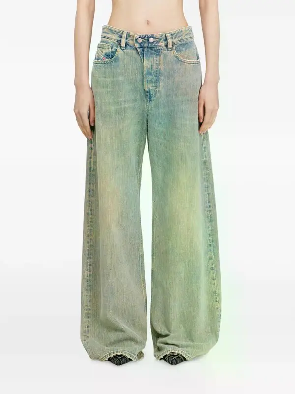 DIESEL® 1996 D-sire 007cy Relaxed Wide-leg Jeans