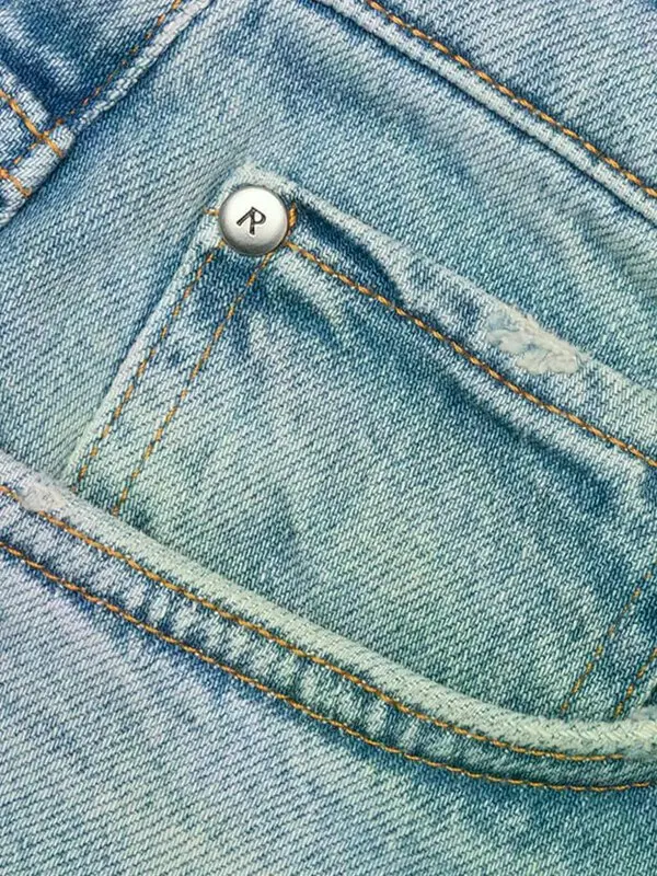 REPRESENT Boot Cut Denim Trousers - Blue