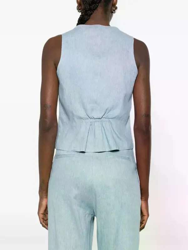 Tagliatore Button-up V-neck Waistcoat