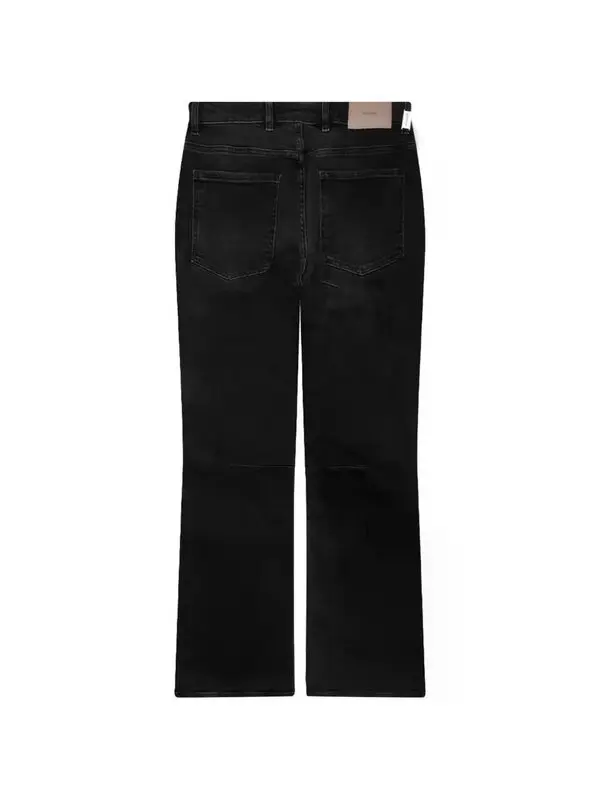 REPRESENT Boot Cut Denim Trousers - Black