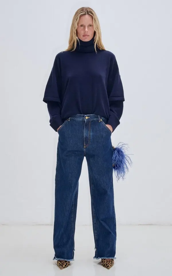 DARKPARK Troy Cashmere-wool Knit Tee