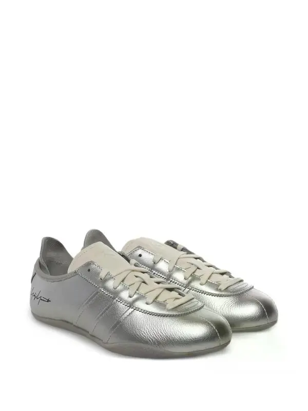 Y3 Tokyo Metallic Leather Sneakers