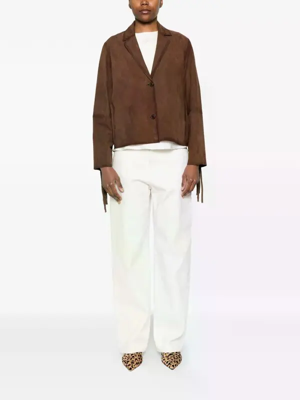 BULLY Fringe Lambskin Jacket