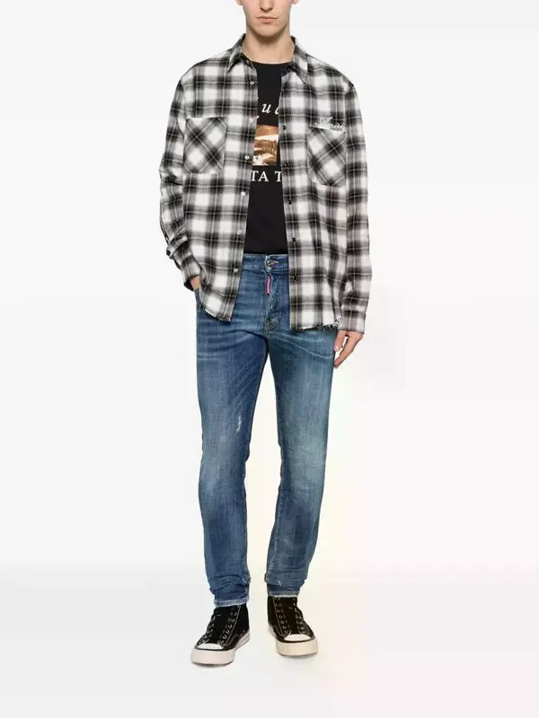 Dsquared2 Distressed Jeans - Blue