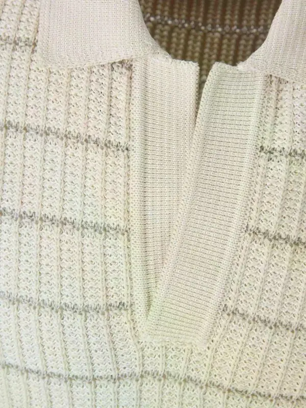 Brioni Striped Knit T-shirt