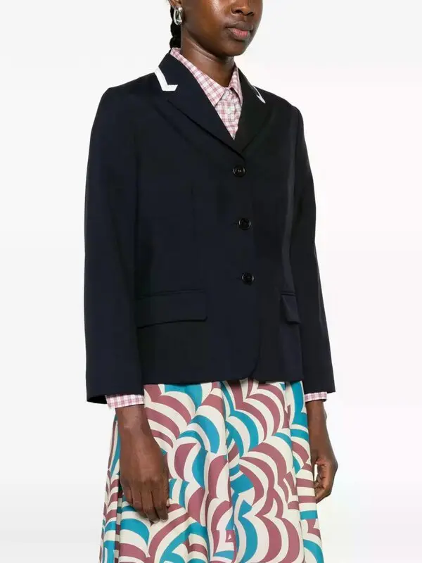 Marni Contrast-trim Blazer