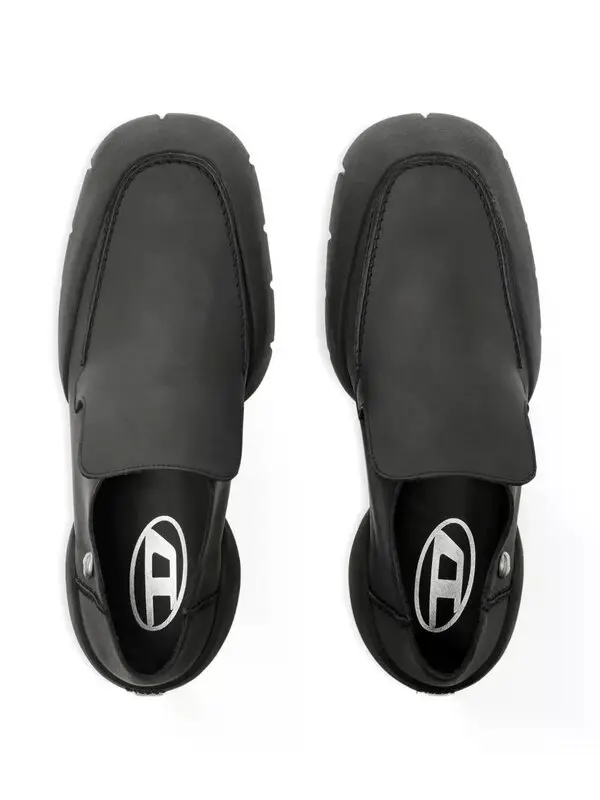 DIESEL® D-mathieu Leather Loafers