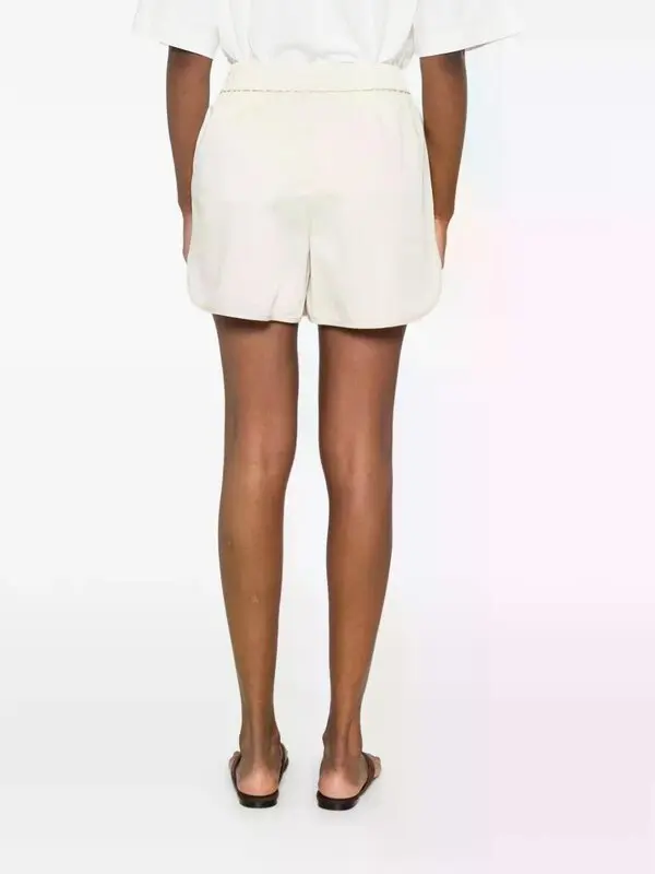 ELEH Logo-embroidered Shorts