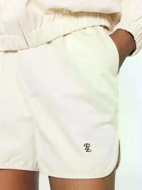 ELEH Logo-embroidered Shorts