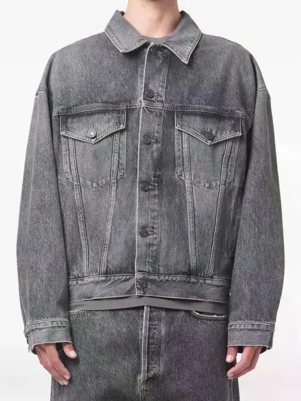 AGOLDE Stefano Flap-pocket Jacket - Grey