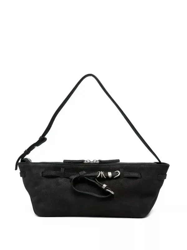 MARGESHERWOOD Drawstring Shoulder Bag - Black