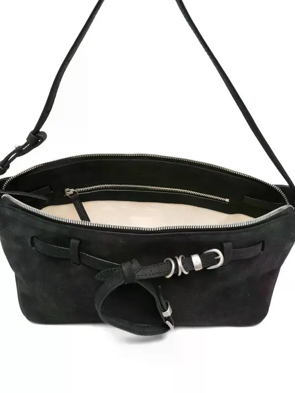 MARGESHERWOOD Drawstring Shoulder Bag - Black