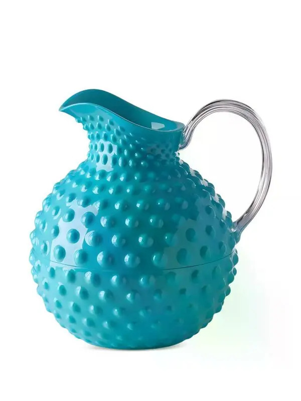 MARIO LUCA GIUSTI Sister Rosette Pitcher - Blue