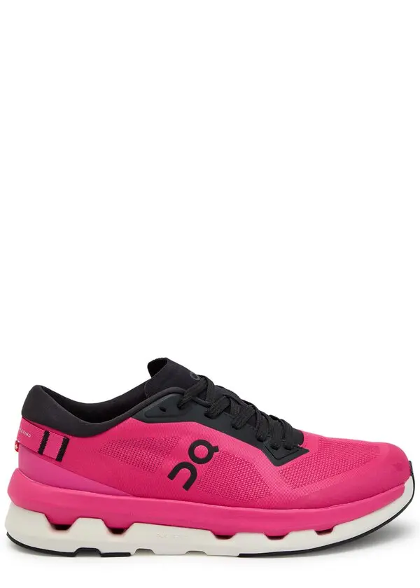 On Cloudze Panelled Mesh Sneakers - Fuchsia