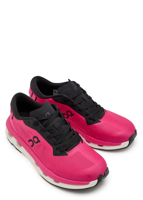On Cloudze Panelled Mesh Sneakers - Fuchsia