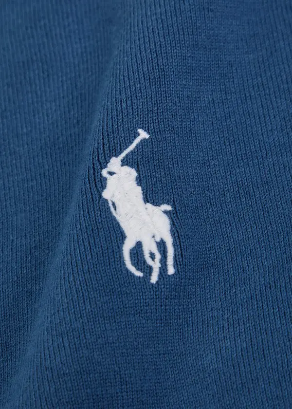 Polo Ralph Lauren Logo-embroidered Cotton Scarf