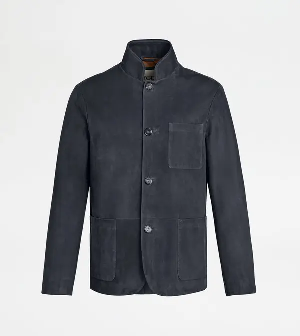 TOD'S Castello Jacket In Pashmy Suede