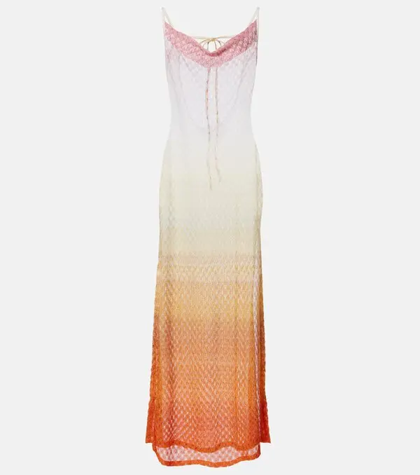Missoni Wave Lamé Beach Cover-up - Multicoloured