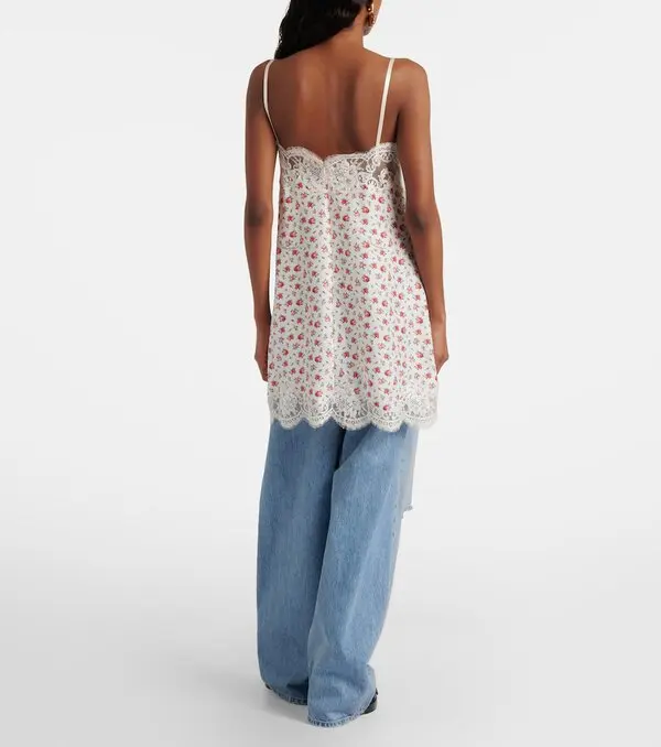 Dolce & Gabbana Distressed Wide-leg Jeans