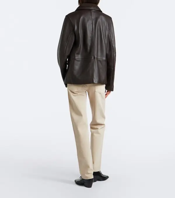 SLVRLAKE Kendra Straight Jeans - Beige