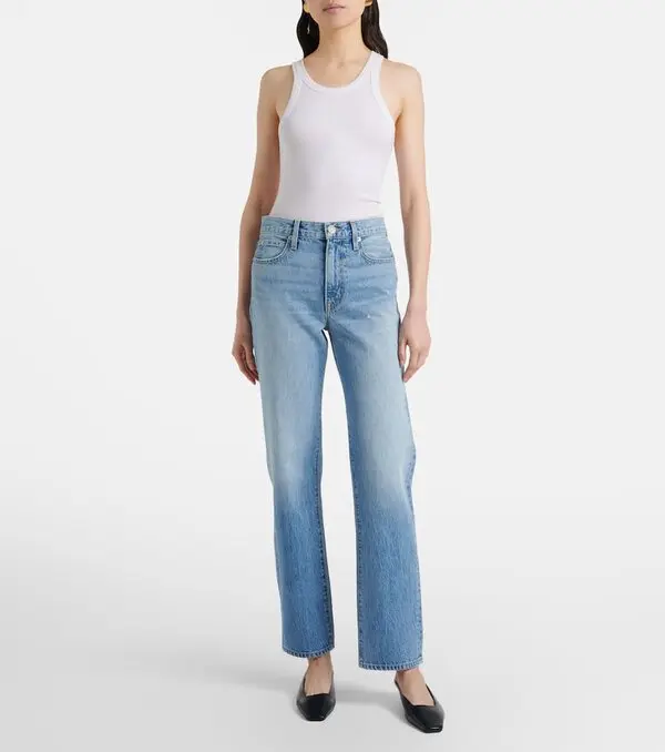 SLVRLAKE Kendra Straight Jeans