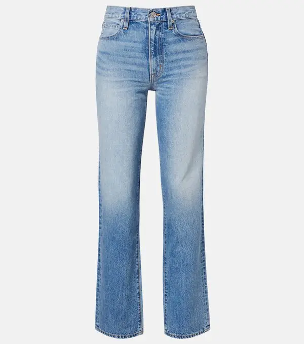SLVRLAKE Kendra Straight Jeans - Blue