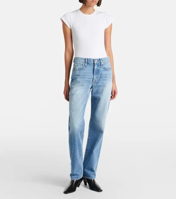 SLVRLAKE Kendra Straight Jeans