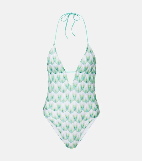 Missoni Floral One-piece Swimsuit - Blue