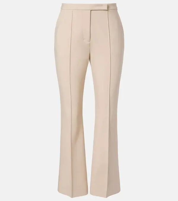 Dorothee Schumacher Cropped Flared Pants - Beige