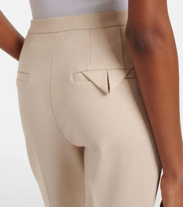 Dorothee Schumacher Cropped Flared Pants - Beige