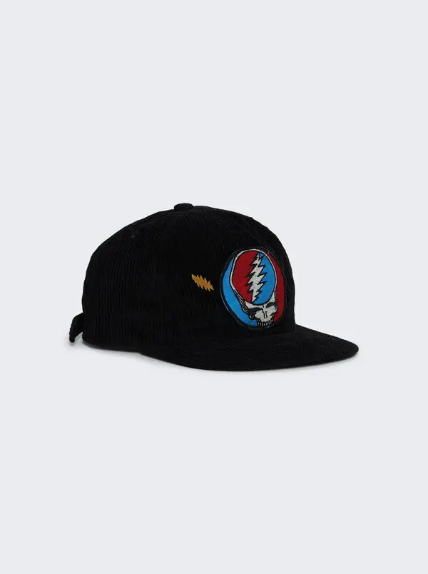MadeWorn Grateful Dead Corduroy Cap - Black