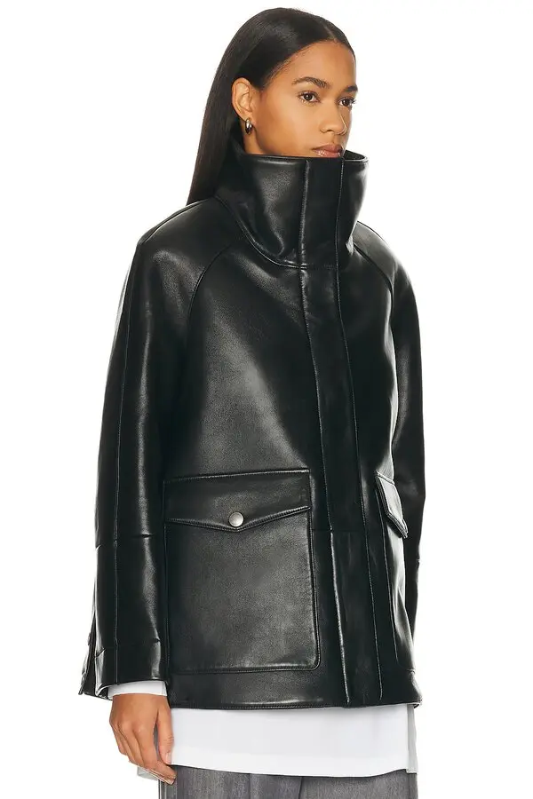 Altuzarra Aragon Leather Coat