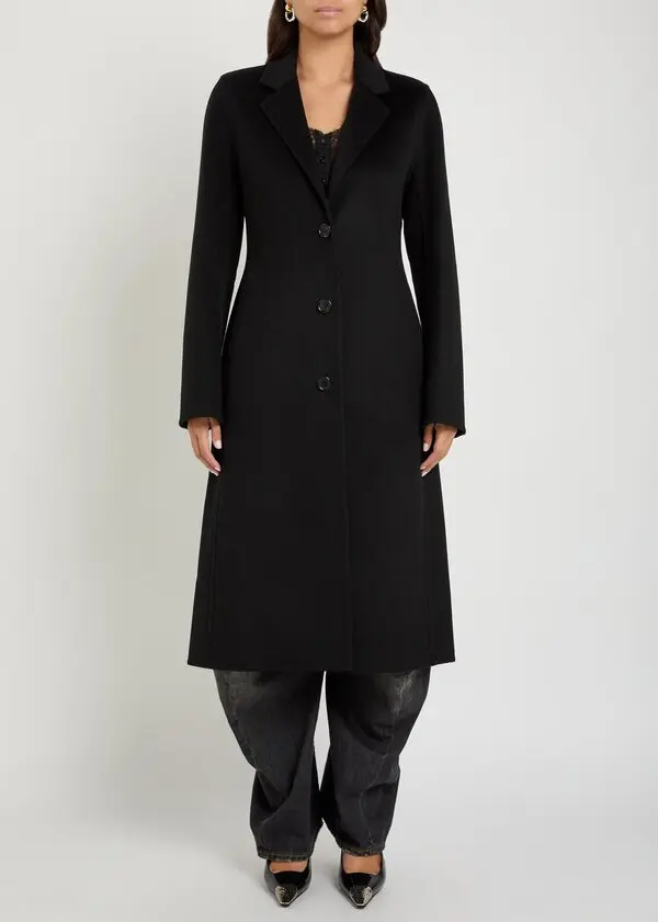 Acne Studios Fitted Wool-blend Coat