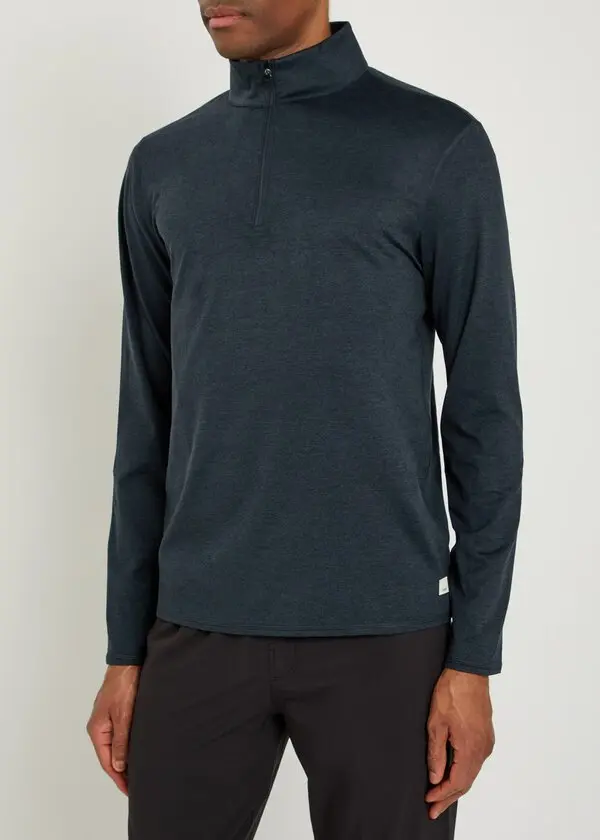 Vuori Ponto Half-zip Jersey Sweatshirt