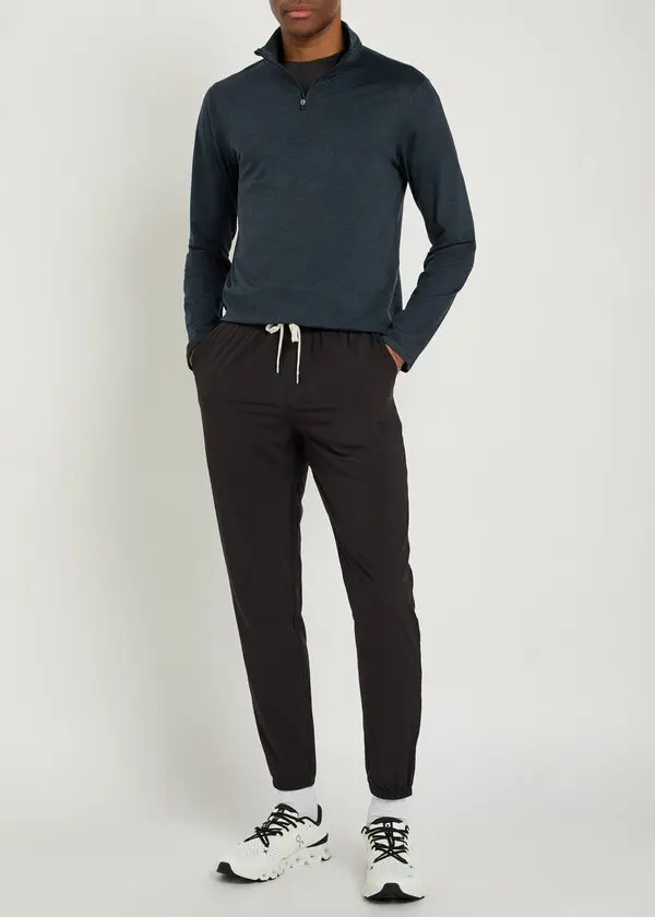 Vuori Ponto Half-zip Jersey Sweatshirt