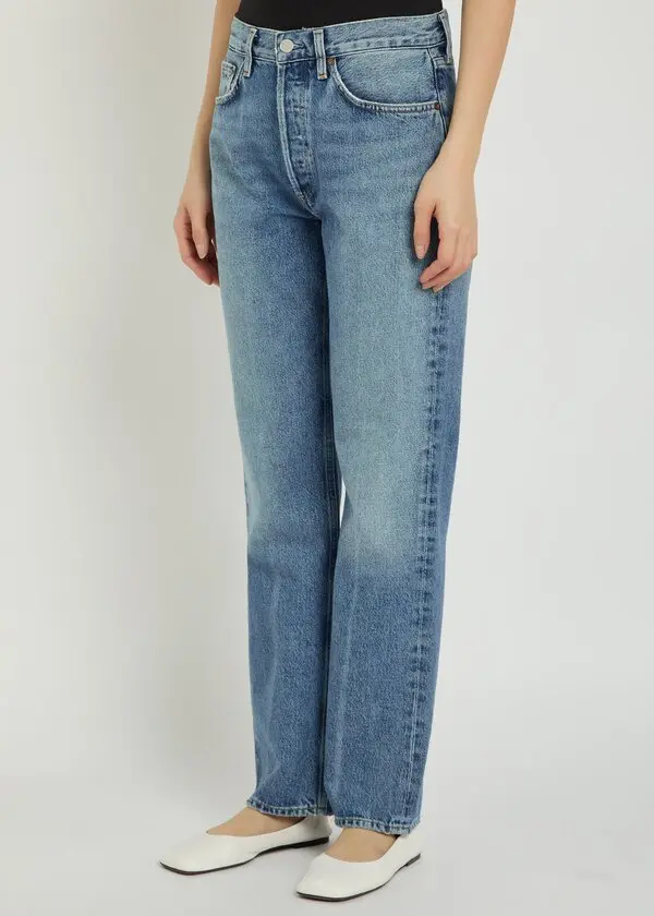 AGOLDE Lana Straight-leg Jeans