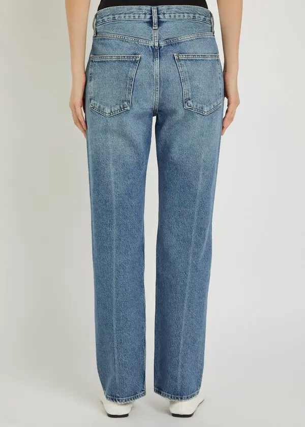 AGOLDE Lana Straight-leg Jeans
