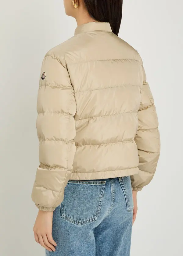 Moncler Achillee Padded Panelled Nylon Jacket