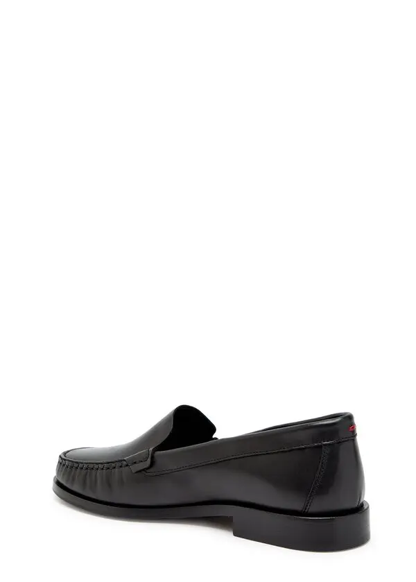 AeydĒ Arthur Leather Loafers - Black