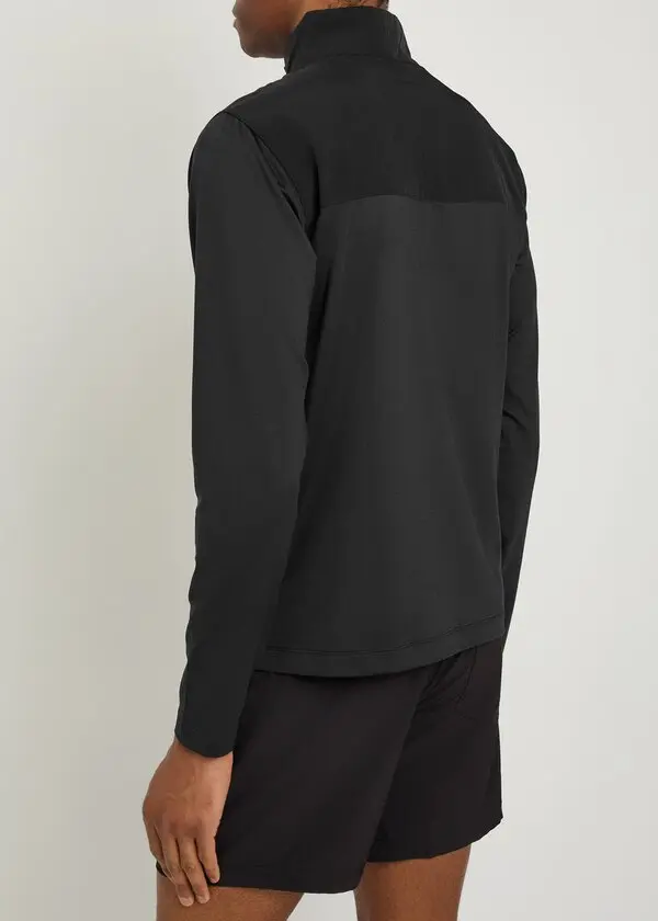 Vuori Sunday Element Half-zip Stretch-jersey Jacket