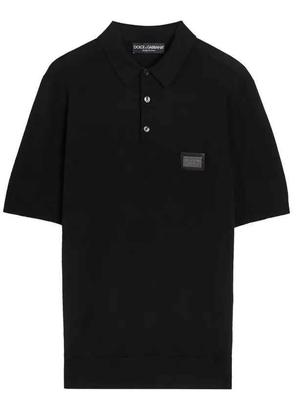 Dolce & Gabbana Wool Polo Shirt