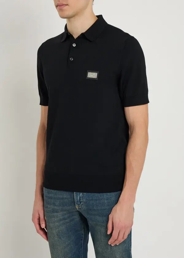 Dolce & Gabbana Wool Polo Shirt
