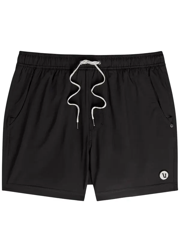 Vuori Kore Stretch-jersey Shorts - Black