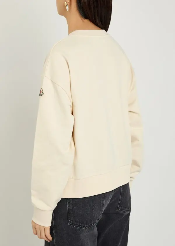 Moncler Logo-appliquéd Cotton Sweatshirt
