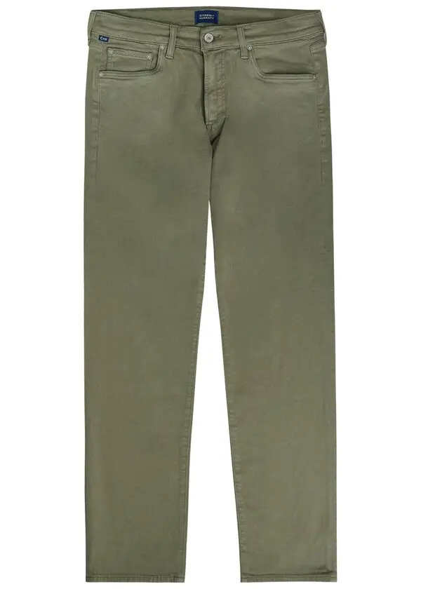 Citizens Of Humanity Elijah Straight-leg Jeans - Khaki