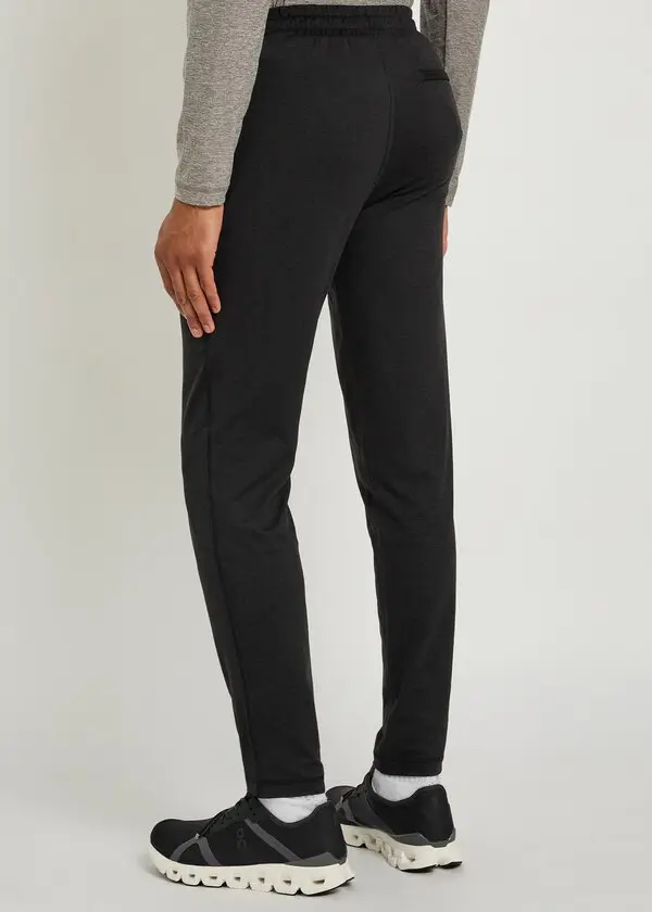 Vuori Ponto Performance 30 Stretch-jersey Sweatpants - Black