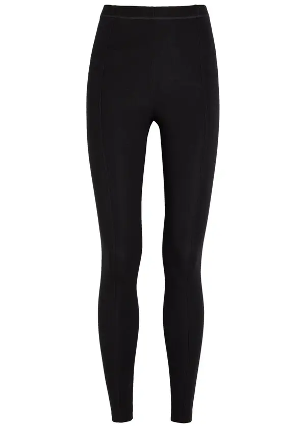 Another Tomorrow Stretch-jersey Leggings
