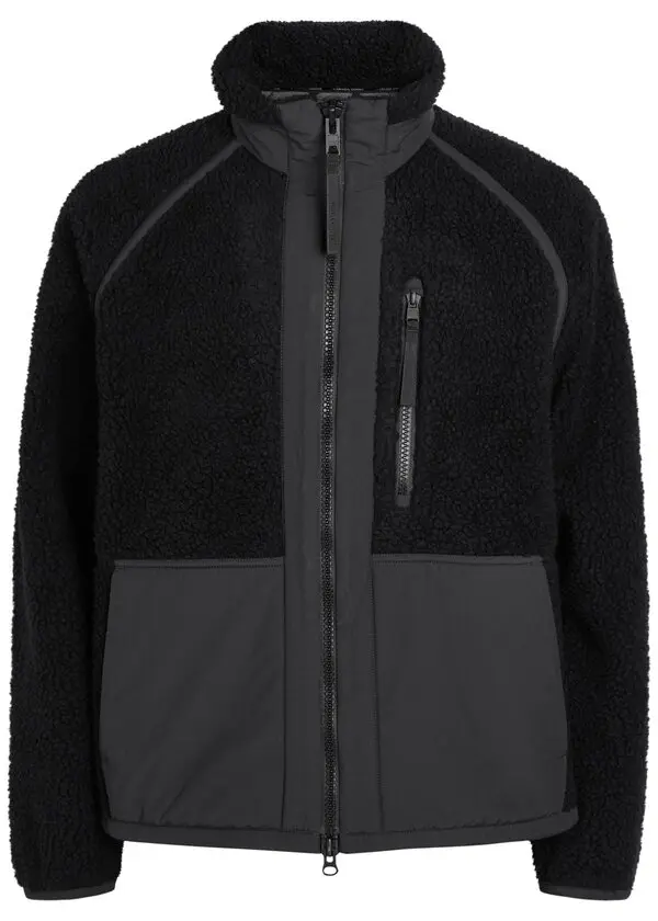 Canada Goose Westport Panelled Fleece Jacket - Black